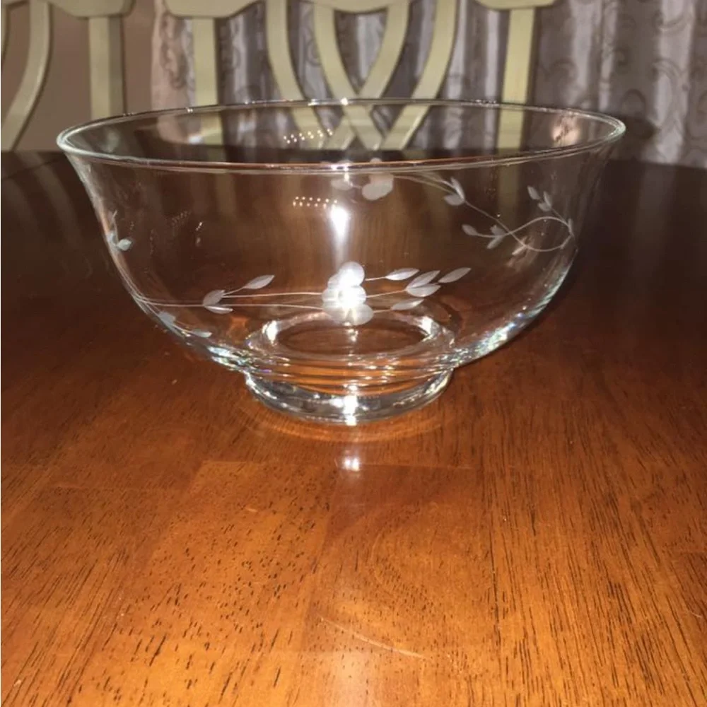 Princess House | Dining | Vintage Princess House Elegant Clear Glass ...